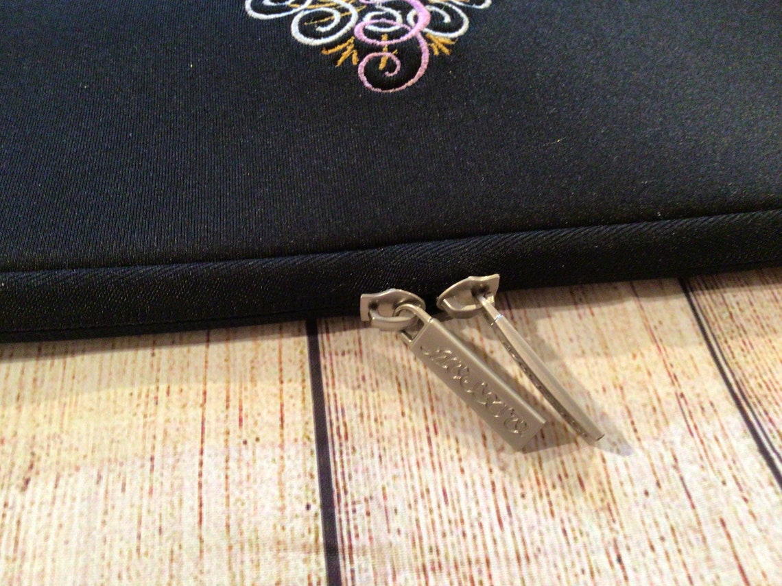 Personalized Embroidered Laptop Case Cover Sleeve W/small - Etsy
