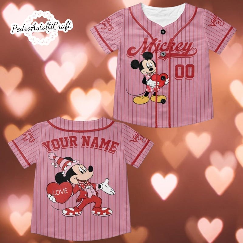 Minnie Valentine Jersey - Etsy