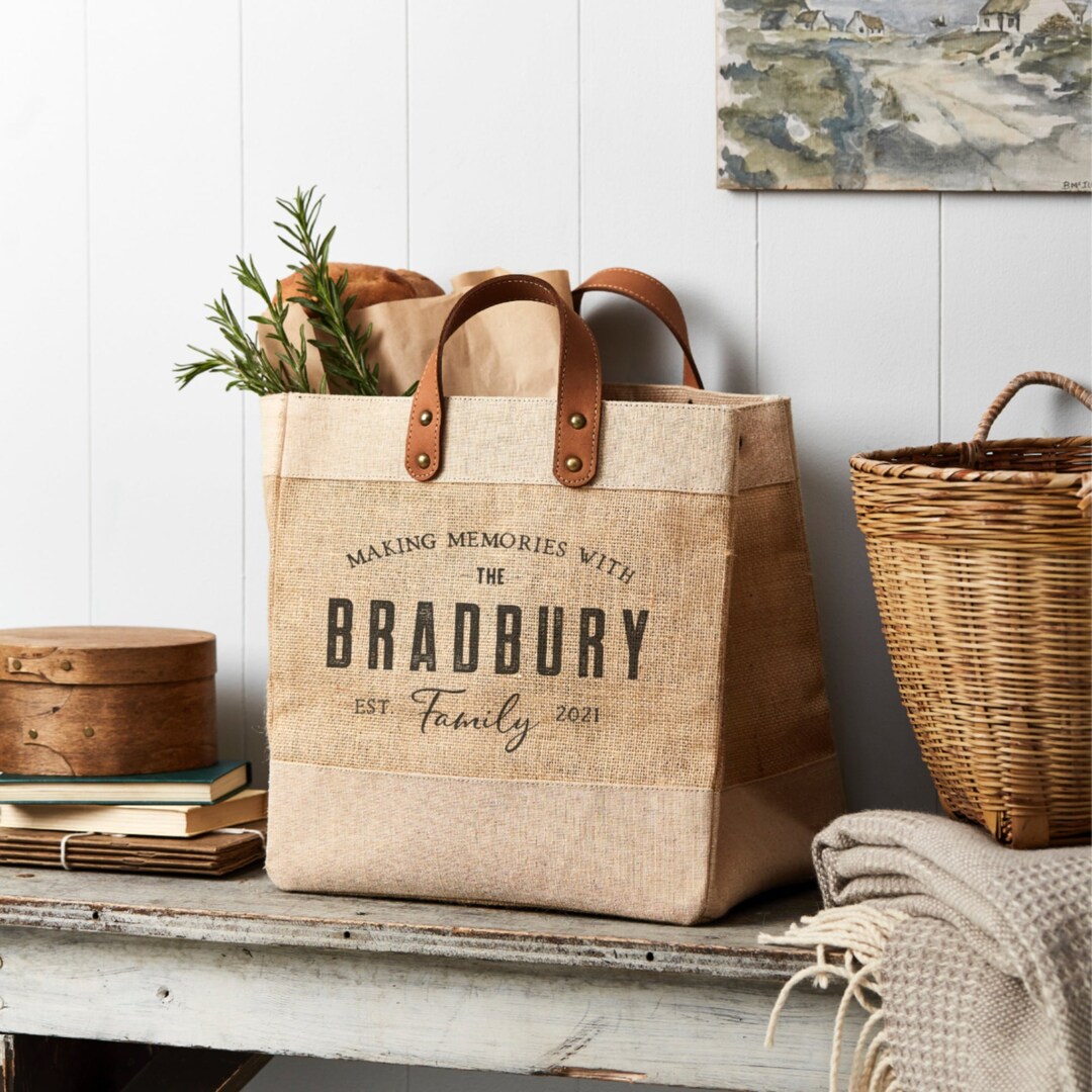 Making Memories Studio Tote Natural Jute - Etsy