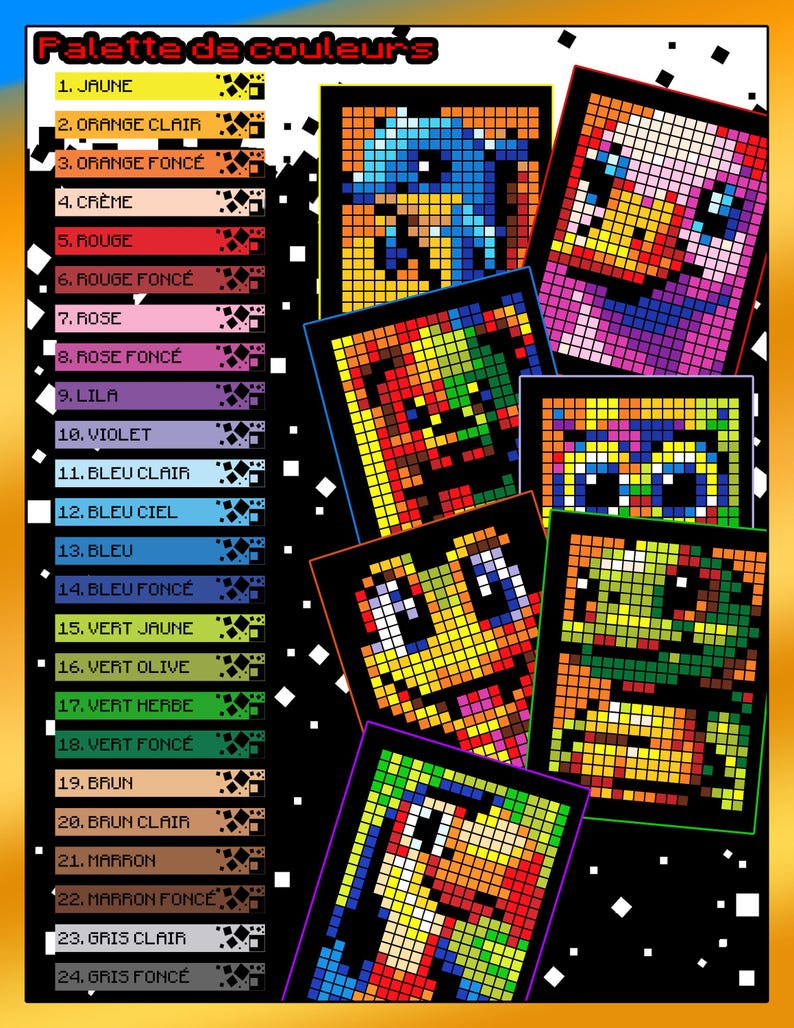 Mystery Math Mosaics Color by Number 50 Animals | Addition ...