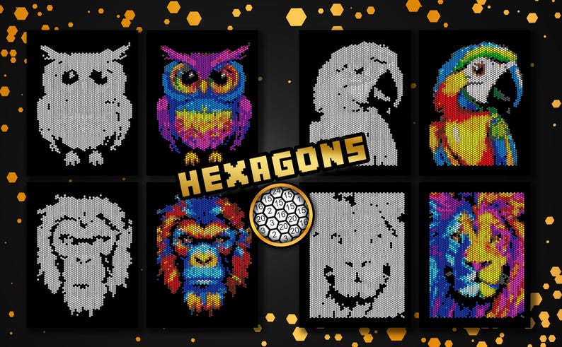100 Mystery Mosaics Color by Number | Animal Pixel Art Coloring Book ...