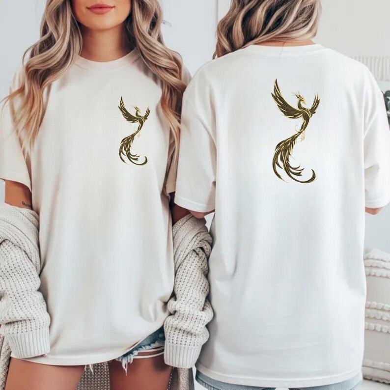 Phoenix Embroidery Design, Phoenix Bird Machine Embroidery Design ...