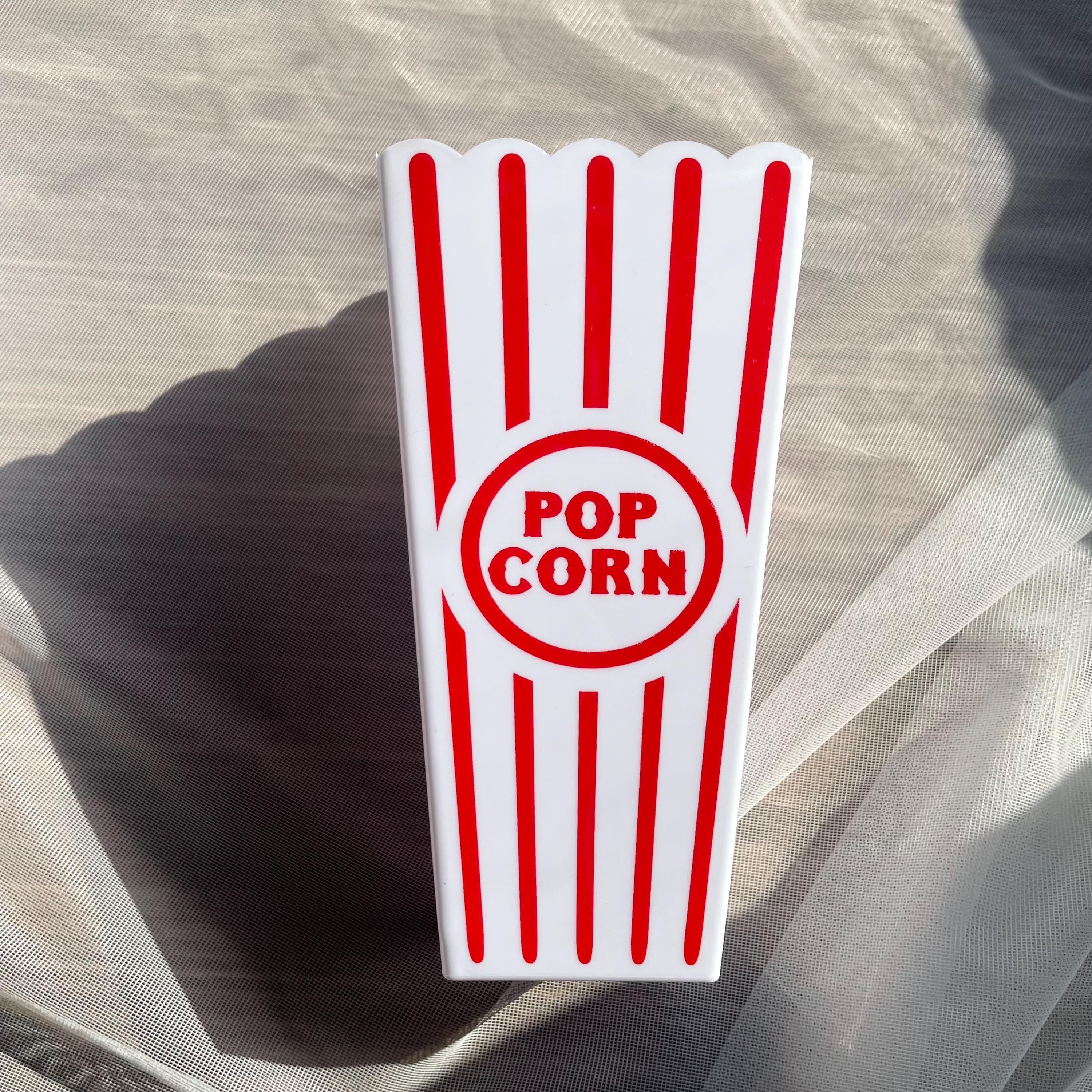 Personalized Movie Night Popcorn Bucket – Custom Name Retro Popcorn Tub ...