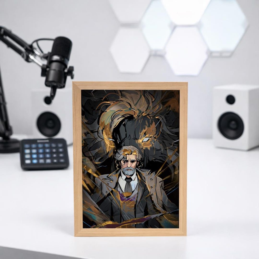 Clair Obscur: Expedition 33 Shadow Box Lamp | 3D Wooden Light Box ...