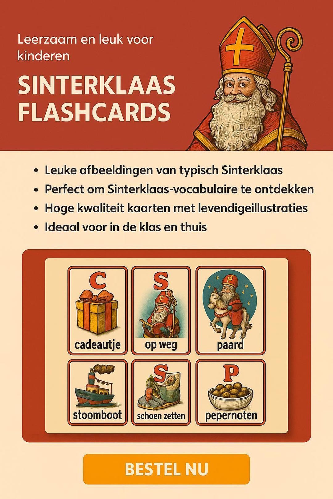 Sinterklaas QR Flashcards – Leren & Spelen Met Magie! - Etsy