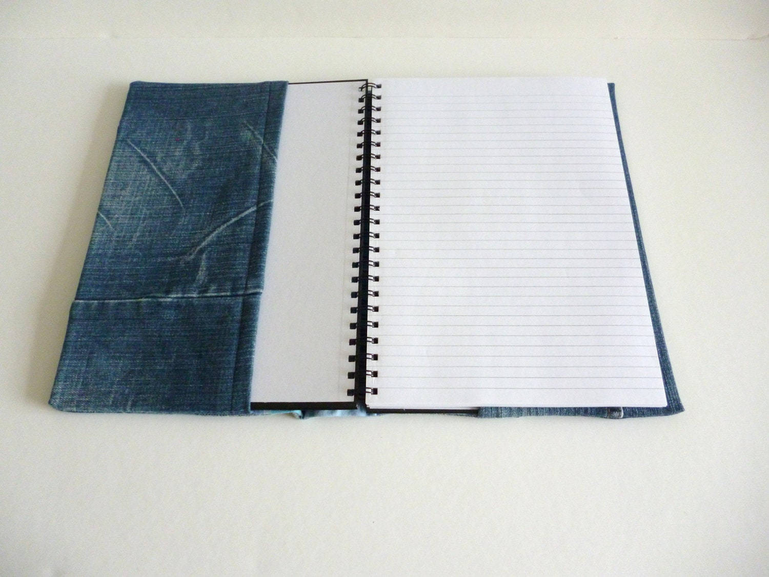 Denim Cover Notebook Stars Eco Friendly Recycled Jeans T Shirts Large ...
