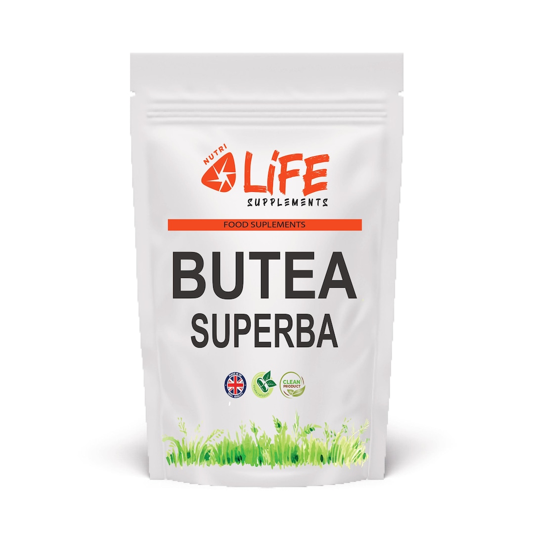 Butea Superba Capsules 500mg Clean Natural Butea Superba Powder Vegan ...