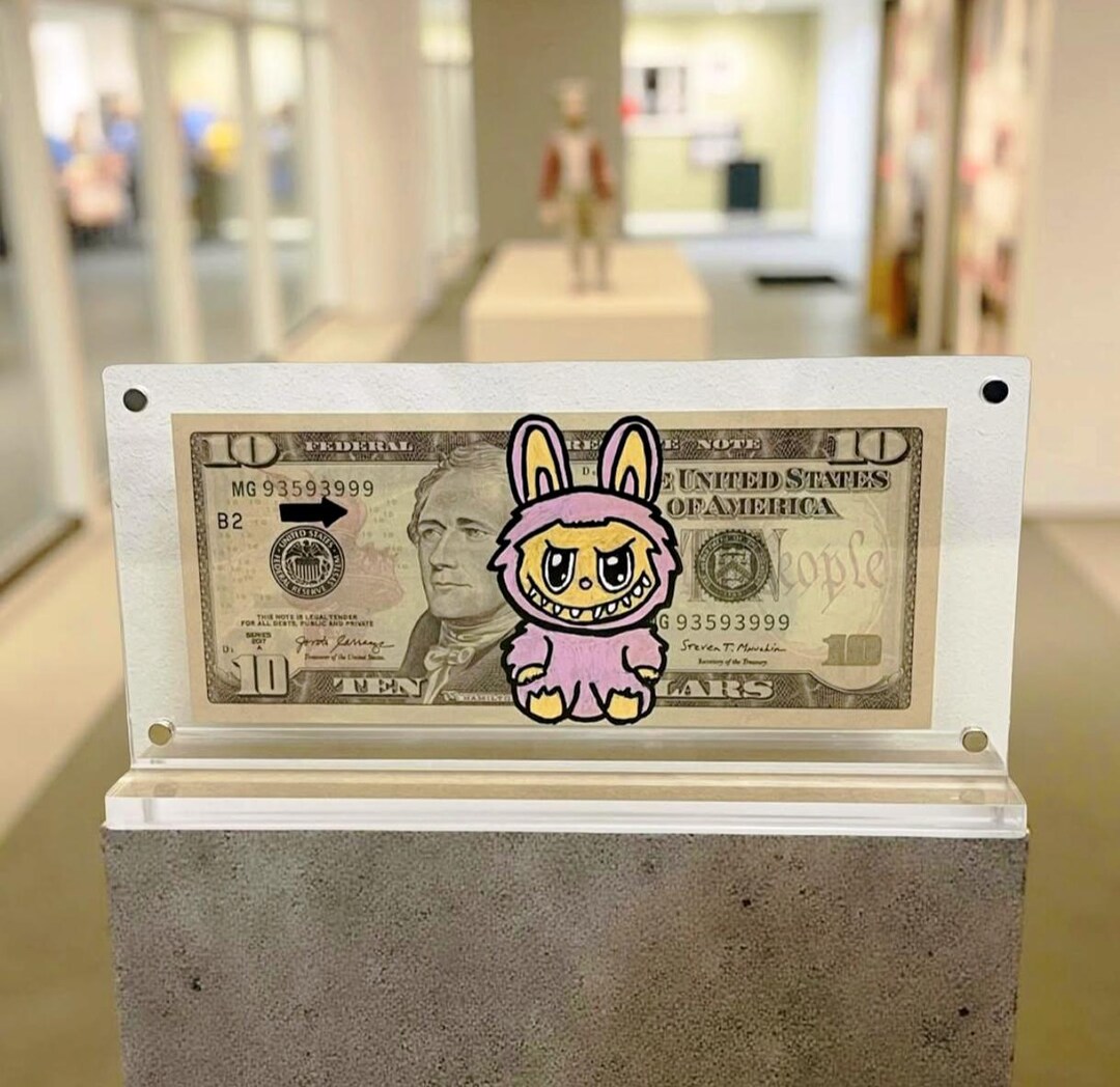 LABUBU: Hand Painted Arkwork Sold With a Professional Quality Frame and ...