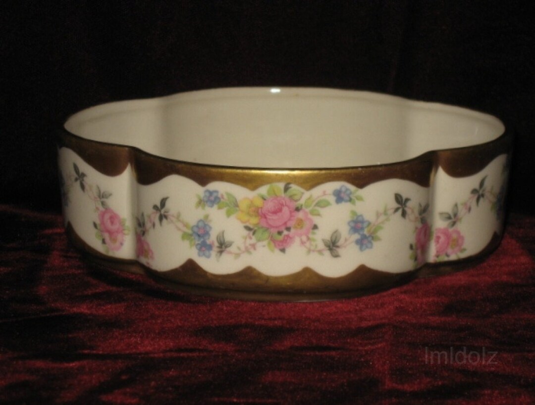 Flowered Candy Dish or Bowl - Etsy