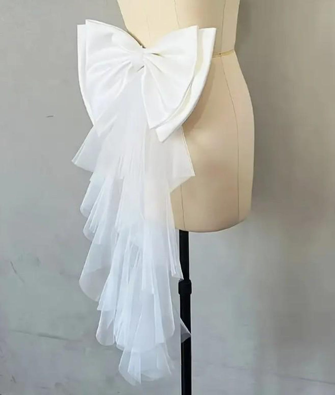 White Bow, Large Bow, Dress Bow, Crisp White, Dress Ups, Special ...
