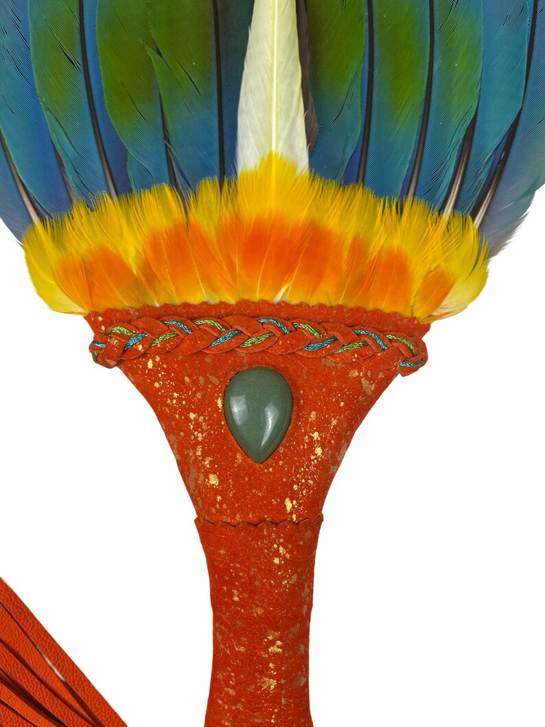 Macaw Smudge Fan - Etsy
