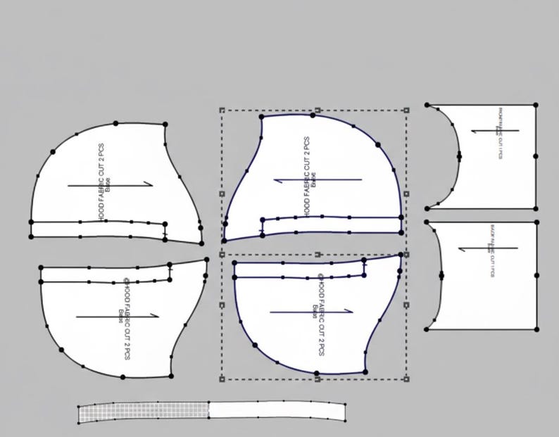 DIY Hoodie Balaclava Face Mask Sewing Pattern for Winter - Etsy