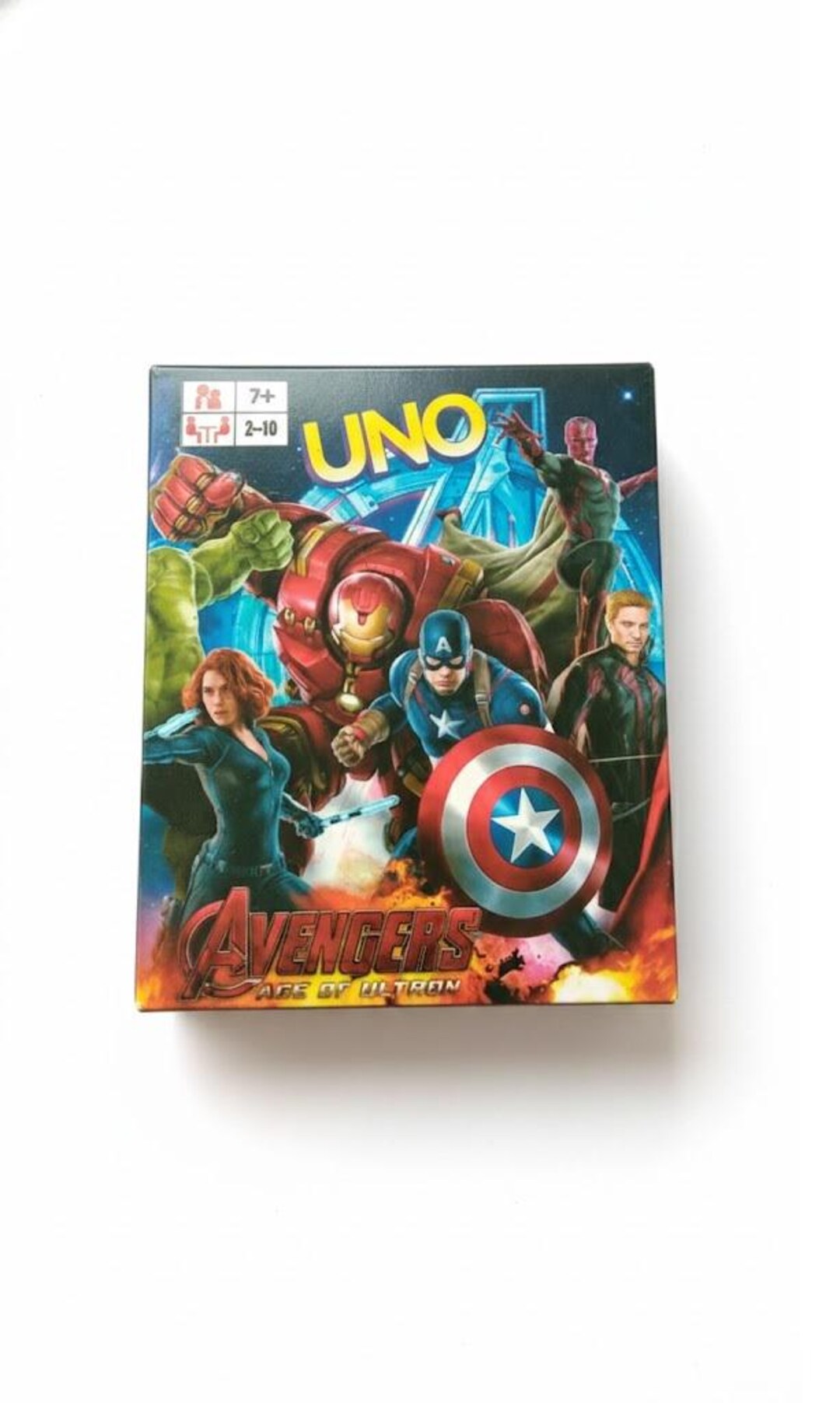 UNO Avengers Card Game | Superhero Family Game | Ages 7+ | 2–10 Players ...