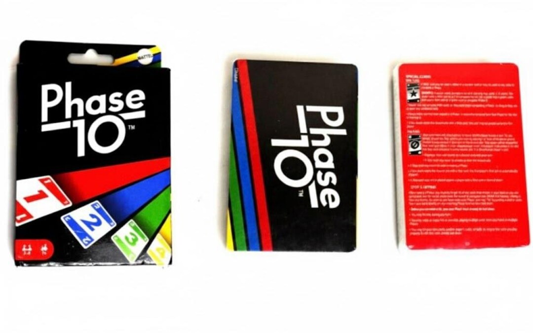 Phase 10 Card Game | Family and Party | Classic Rummy-style Game - Etsy