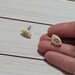 Tiny Dumpling Stud Earrings, Foodie Jewelry, Hypoallergenic Posts - Etsy