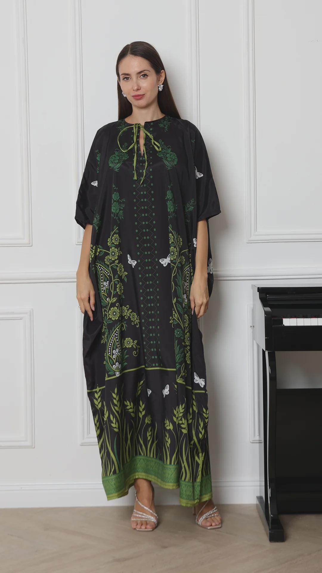 Ardine Noire Kaftan - Customized Fit (made to Order) - Etsy