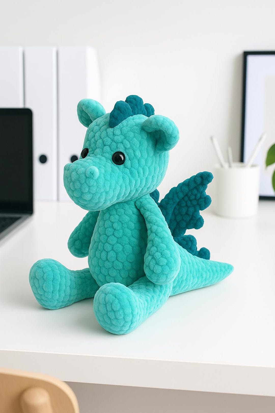 Adorable Crochet Drake the Dragon Pattern – Easy Step-by-step DIY ...