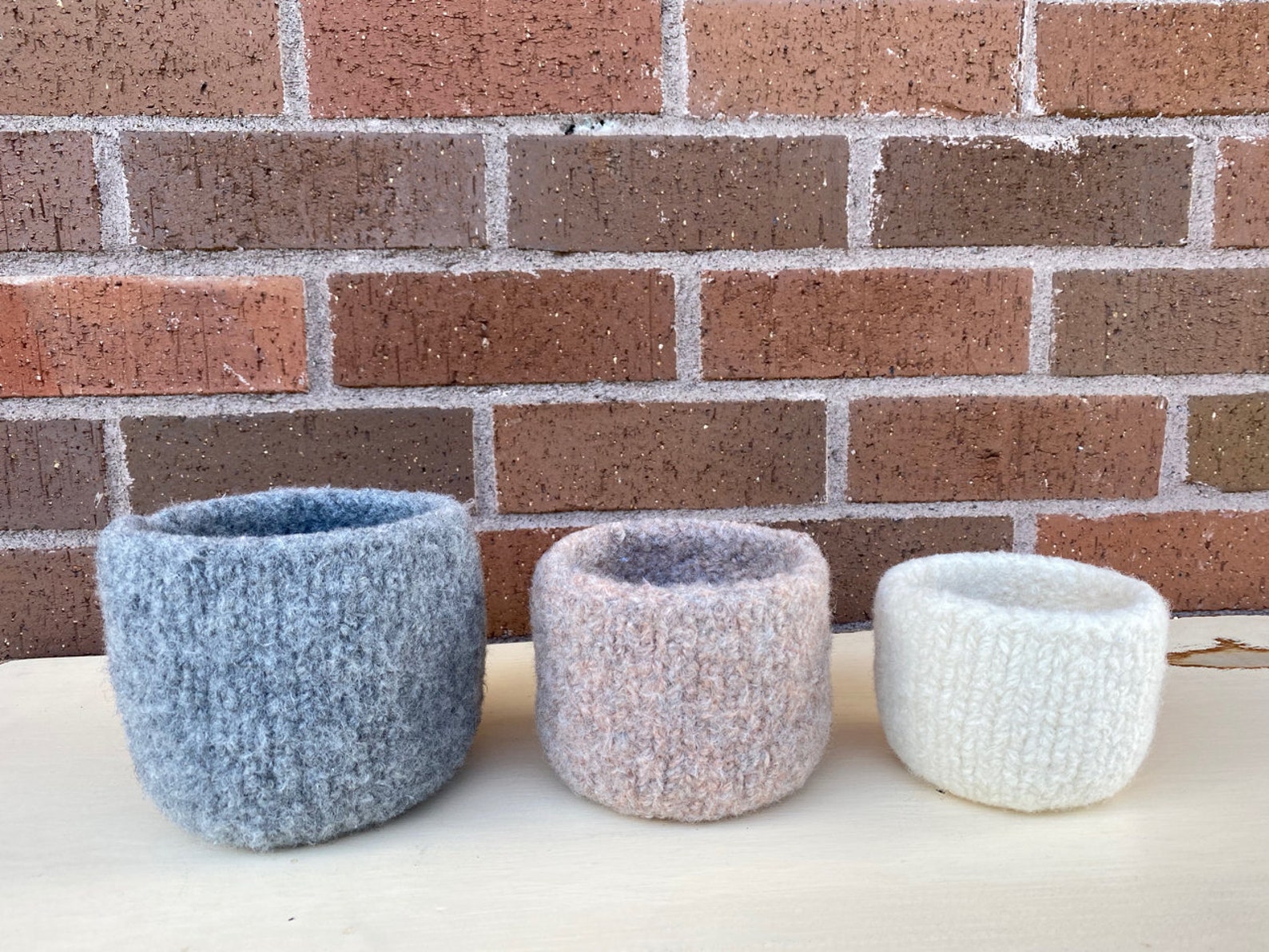 KNITTING PATTERN Felted Nesting Bowls PDF Instant Download - Etsy