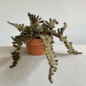 CROCHET PATTERN- Forest Fern- *PDF Instant Download* - Etsy