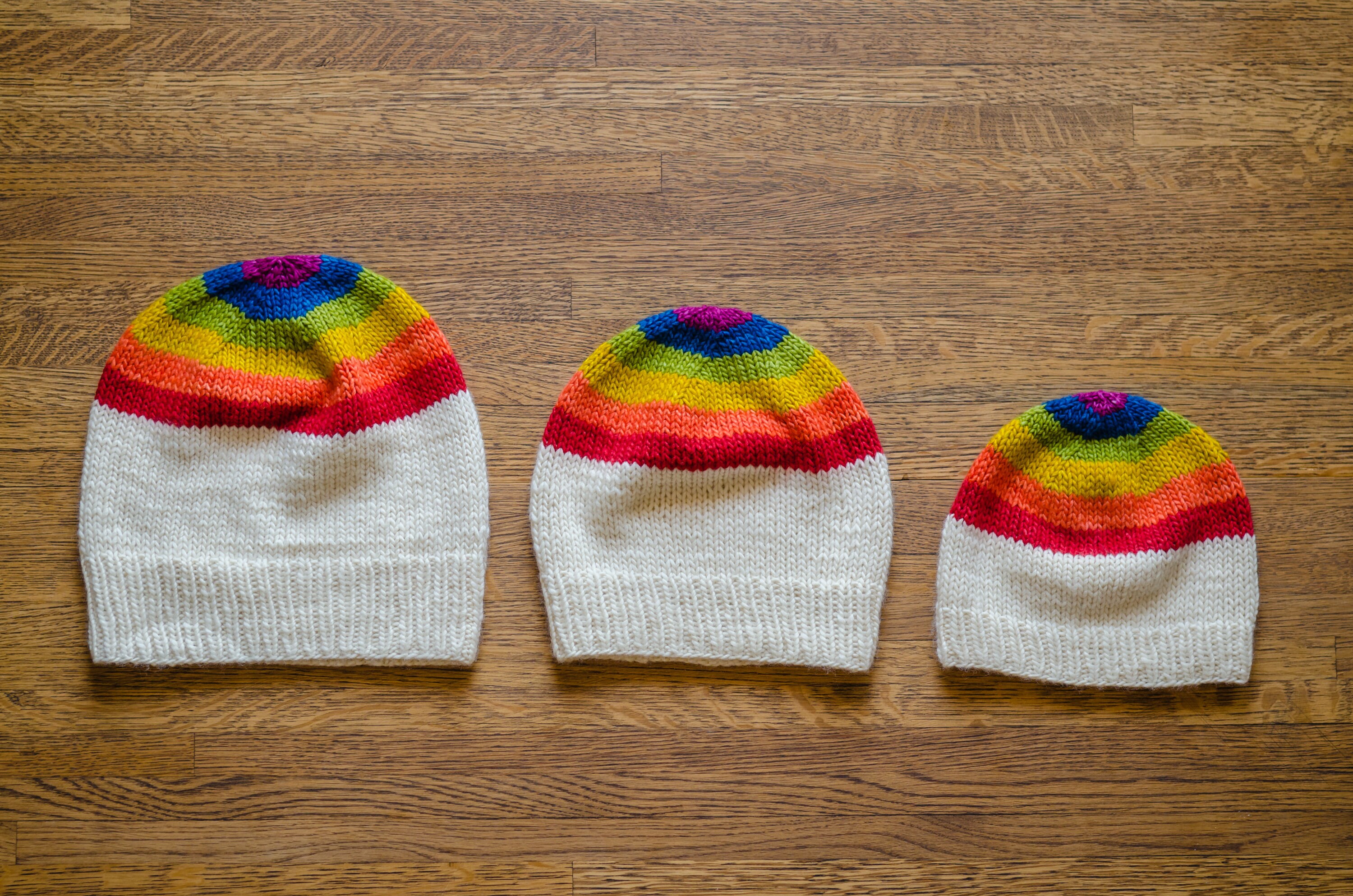 Rainbow Paint Dip Hat - Etsy