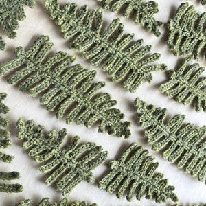 CROCHET PATTERN- Forest Fern- *PDF Instant Download* - Etsy