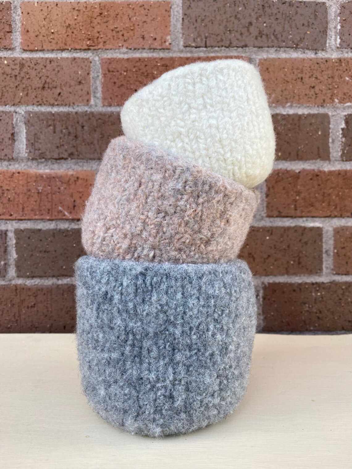 KNITTING PATTERN- Felted Nesting Bowls *PDF Instant Download* - Etsy