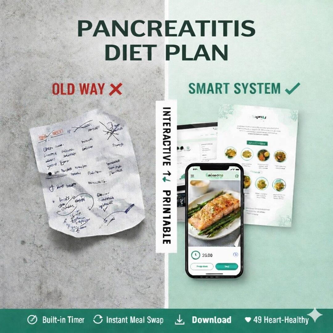 PANCREATITIS DIET PLAN – Safe Foods List - Etsy Canada