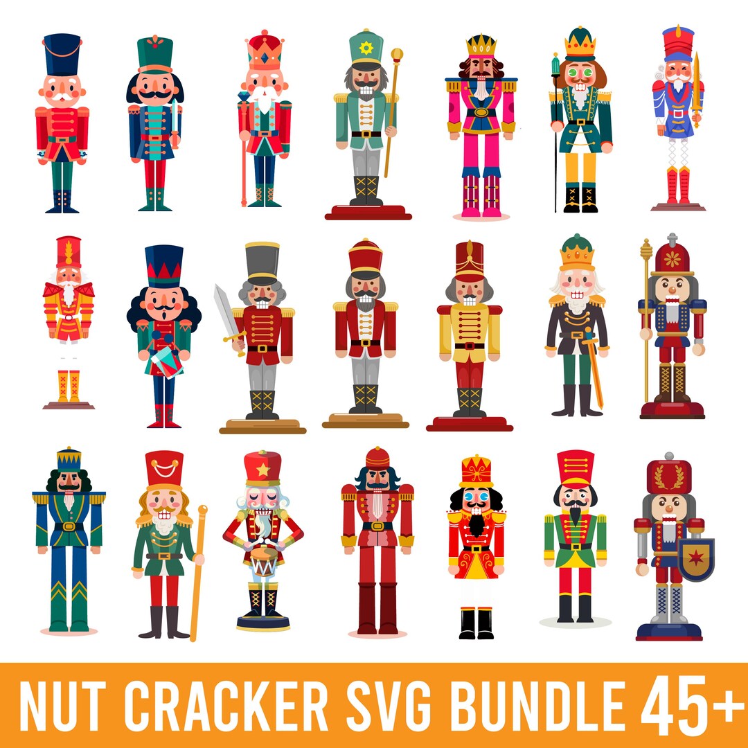 Nutcracker SVG Bundle: Holiday Nutcracker Png, Classic Christmas Png ...
