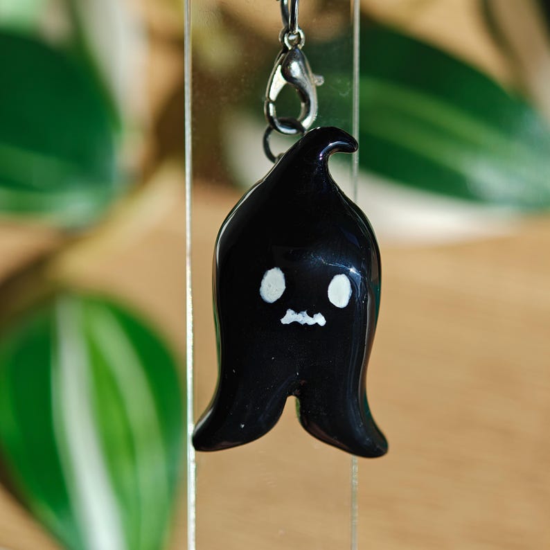 Handmade Stardew Valley Krobus Clay Charm With Emoji | Kawaii Phone ...