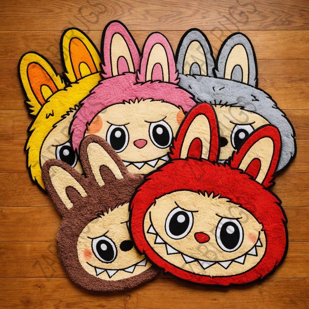Teddy's Head Hand-tufted Rug | Custom Rug | Bedroom and Living Room ...
