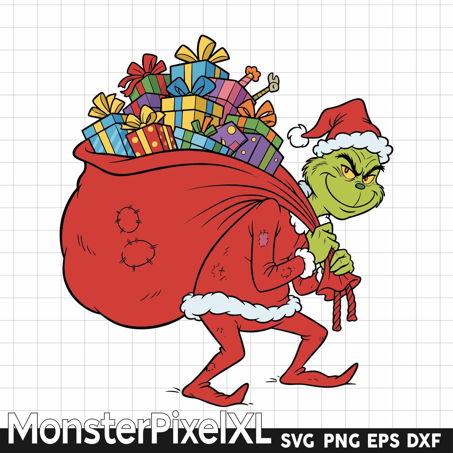 Grinch Christmas SVG : Grinch Faces, Clipart, Grinch Face Svg, Grinch ...