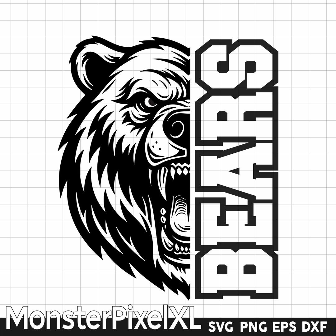 Bears Svg, Bears Logo Svg - Etsy