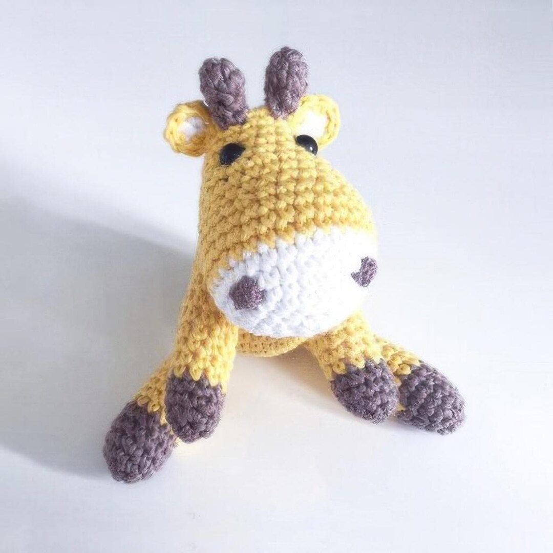 Giraffe Amigurumi Crochet Pattern PDF, Cute Baby Giraffe Toy Pattern ...