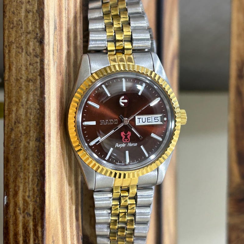 Rado Purple Horse Watch - Etsy