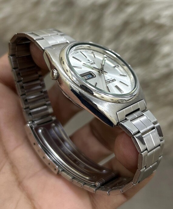 Vintage Seiko Automatic DX Silver Dial (Changed) Day/… - Gem