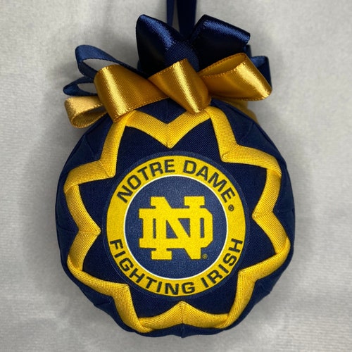 University of NOTRE DAME Ornament or Magnet / College Ornament - Etsy