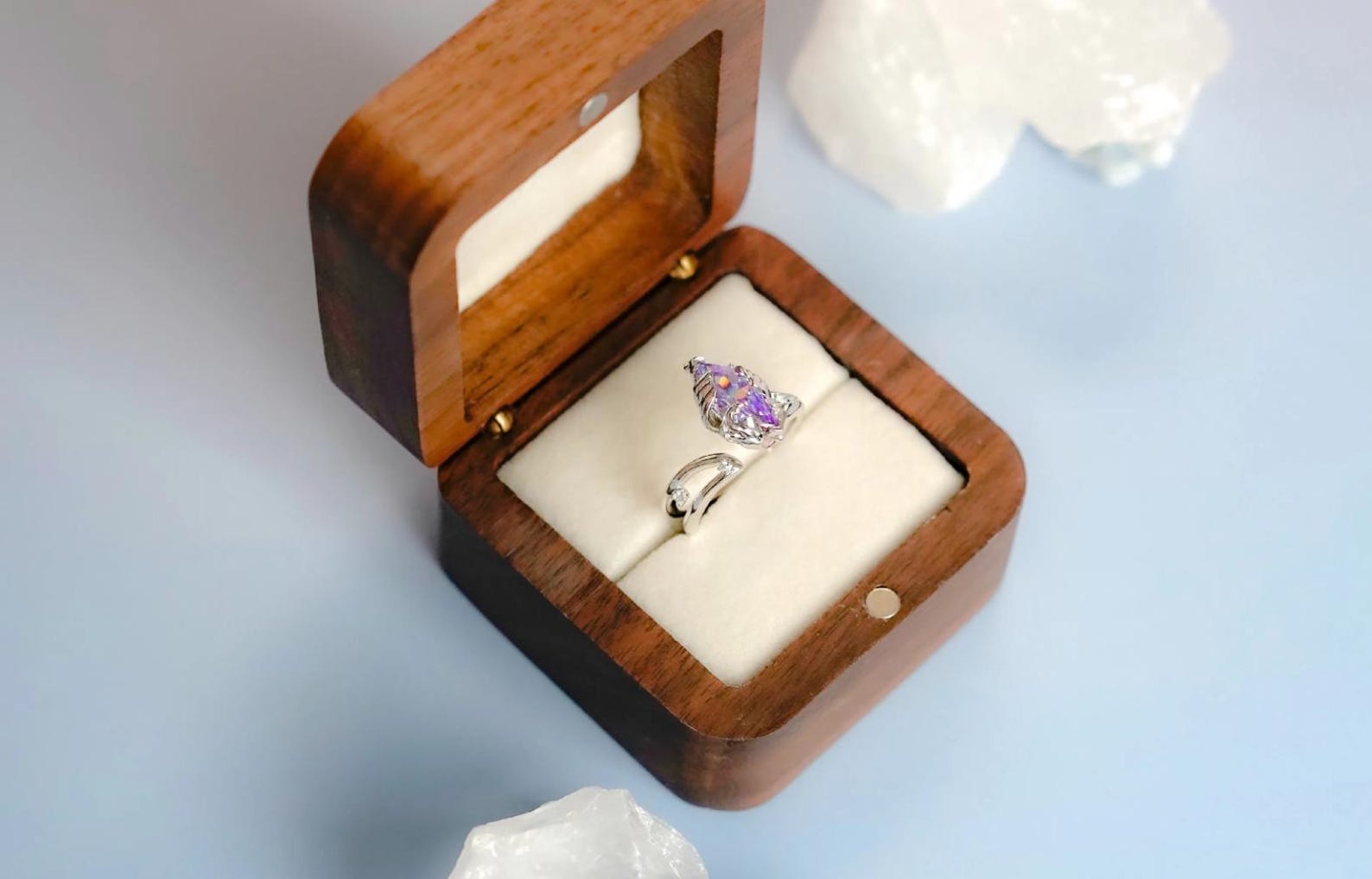 Love and Deepspace Rafaye Fish Tail Inspired Ring Sterling Silver 925 ...