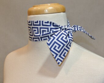 Greek key scarf | Etsy