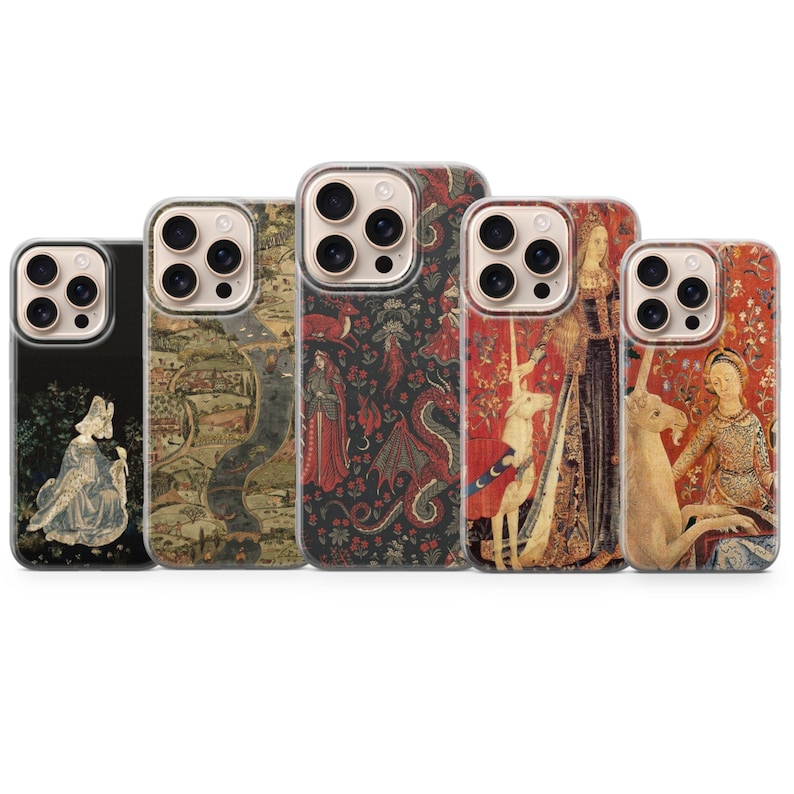 Medieval Art Phone Case Renaissance Cover for iPhone 17 Pro Max, 17e ...