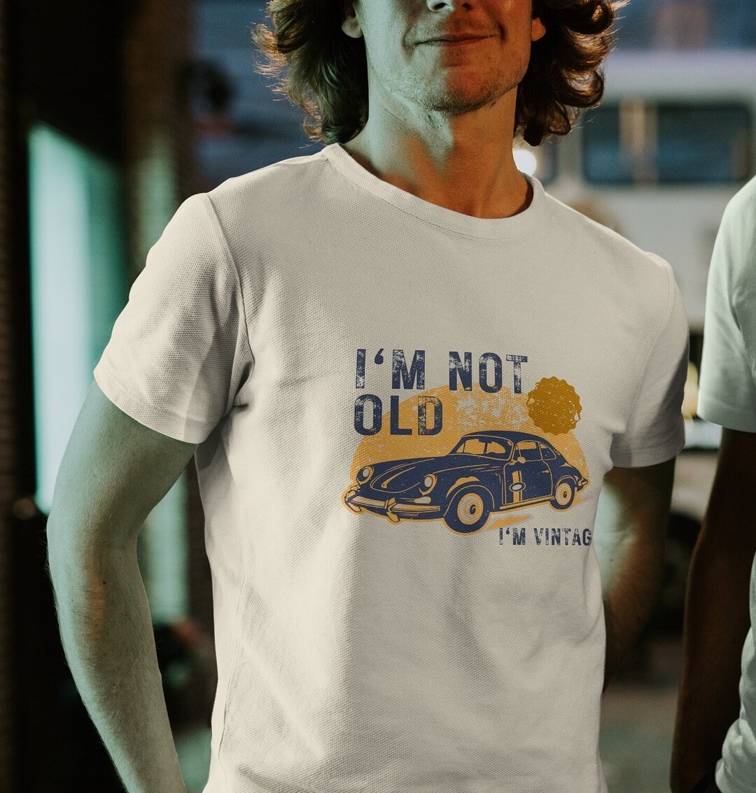 I'm Not Old I'm Vintage Softstyle T-shirt, Funny Aging Shirt, Funny ...