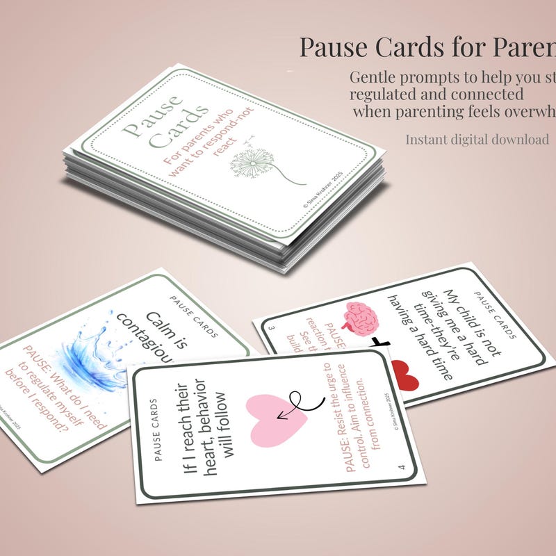 Flash Cards for Parents - Etsy