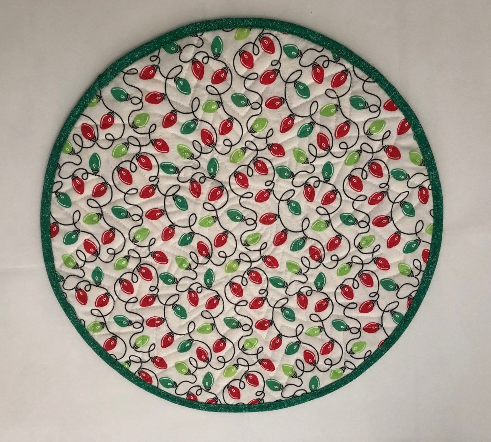 Christmas Round Circular Table Runner - Etsy