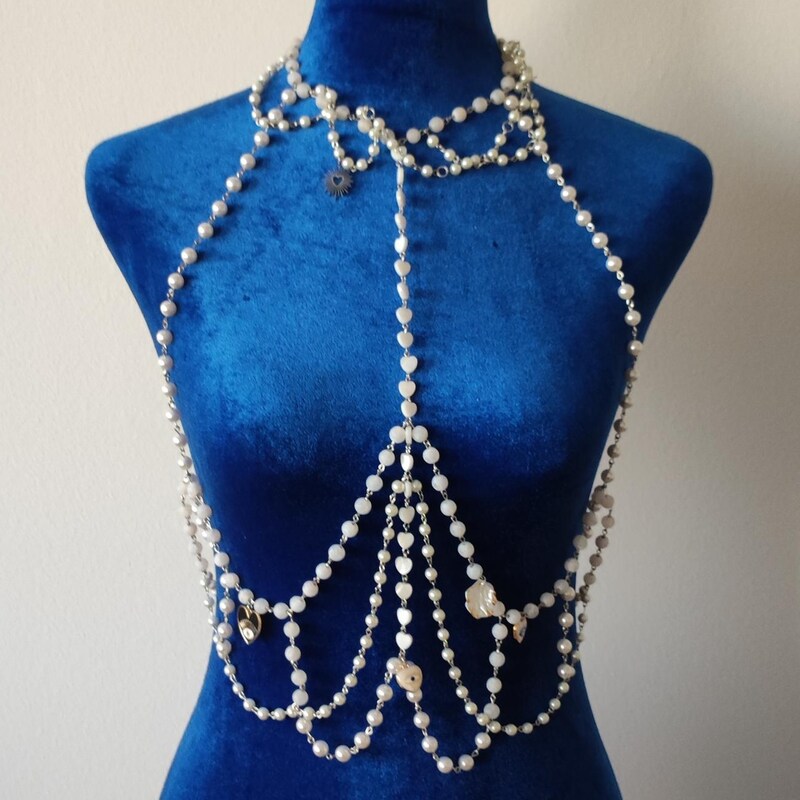 Pearl Harness - Etsy