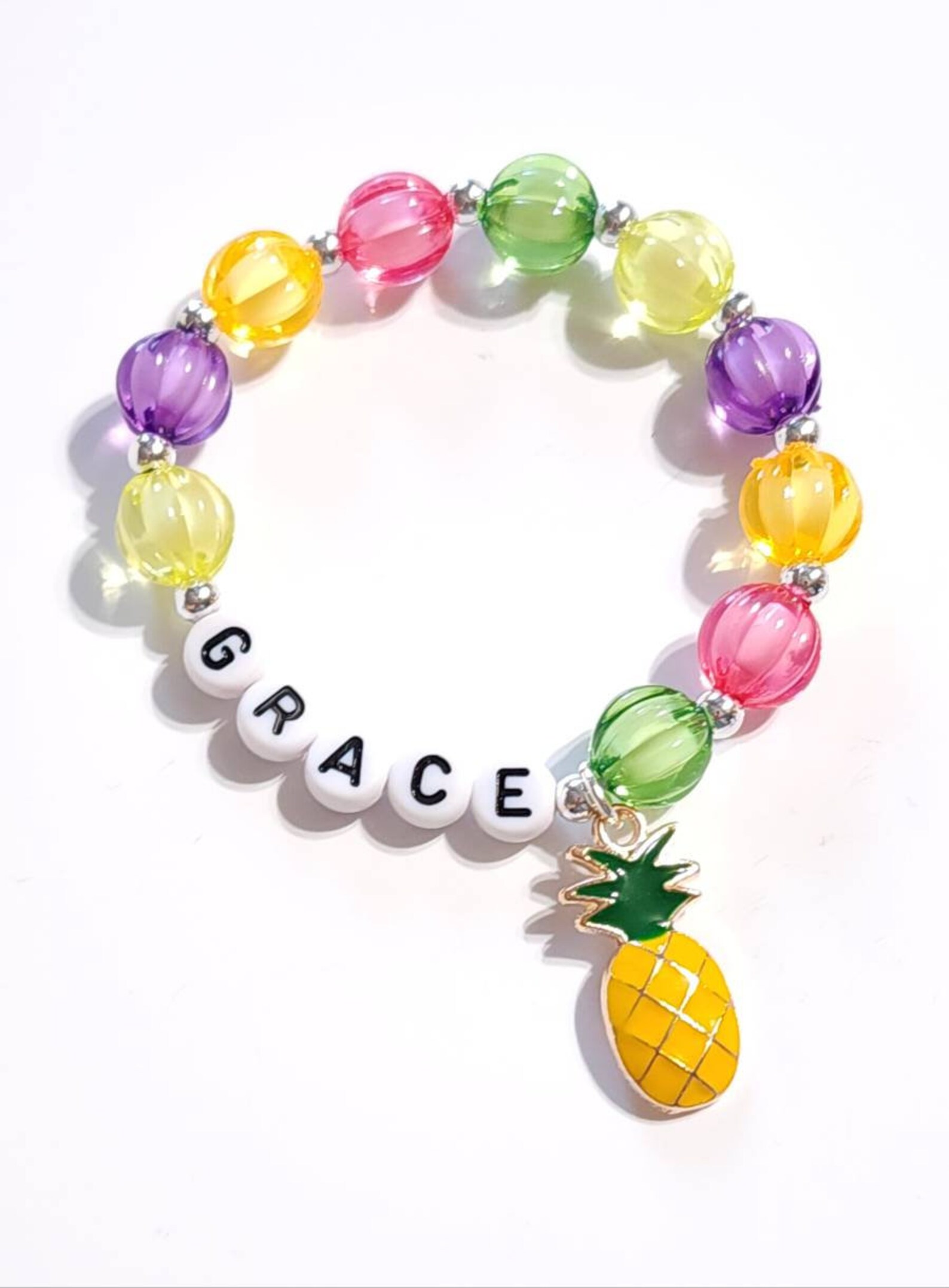 Personalized Kids Name Bracelets Birthday Gift Party Favors, Christmas ...