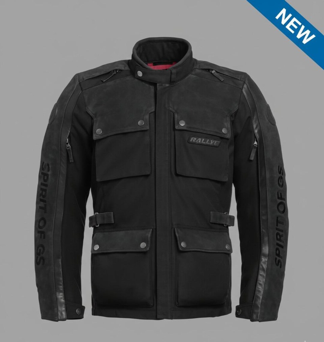 Bmw Gs Tatacoa Jacket Black 2025 - Mens Retro Enduro Adventure ...