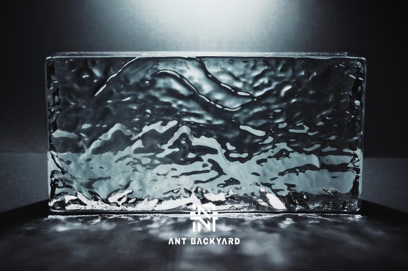 Long Rectangular Glass Block – Modern Decorative Glass Brick for Walls ...