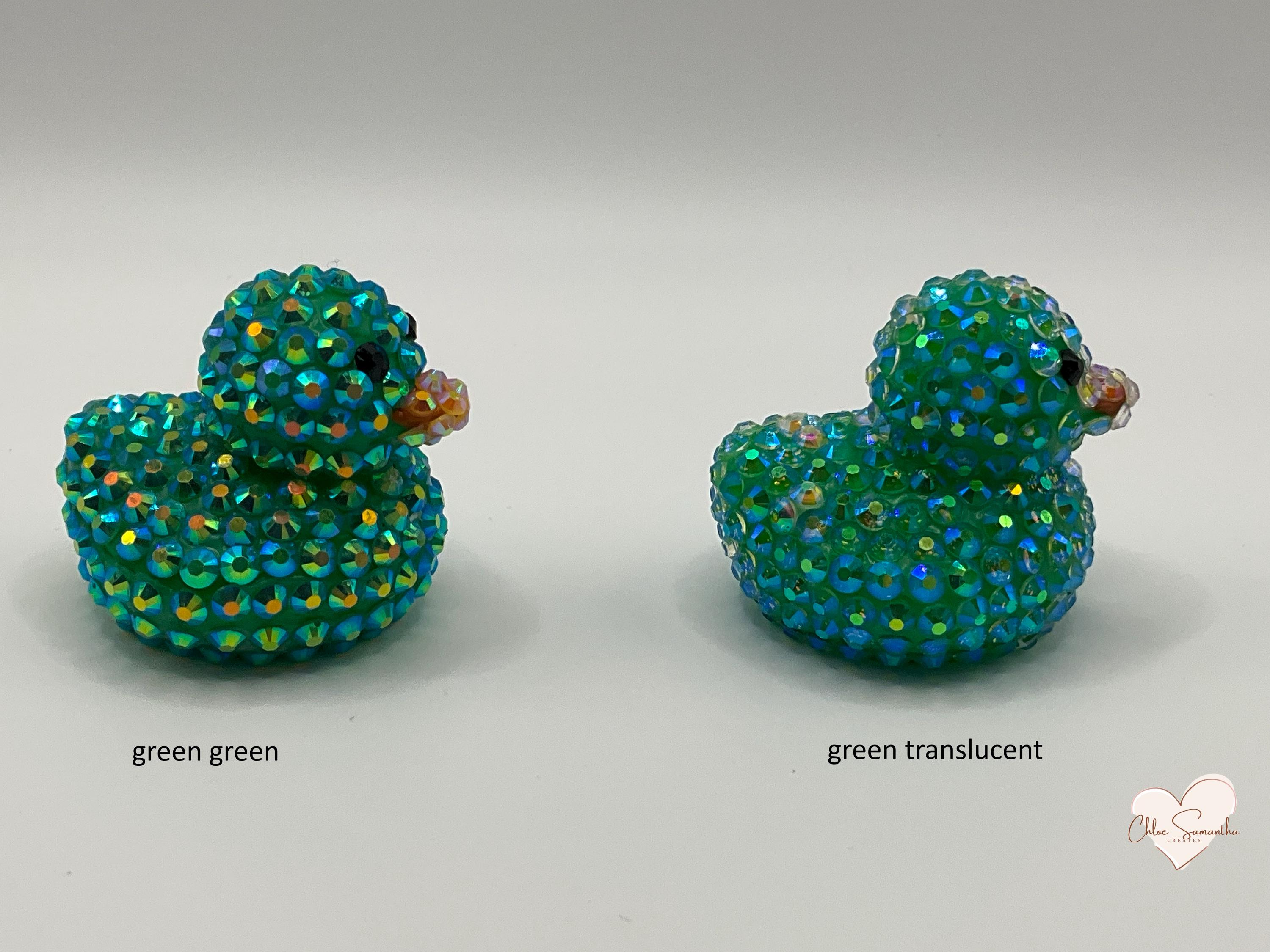 Mini Rhinestone Duck | Bedazzled 1.5 Inch Jeep Ducks | Cheer Duckies ...
