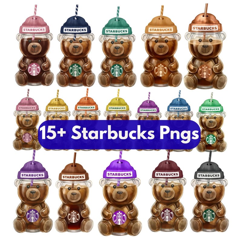 Starbucks Cup Bear Hat - Etsy