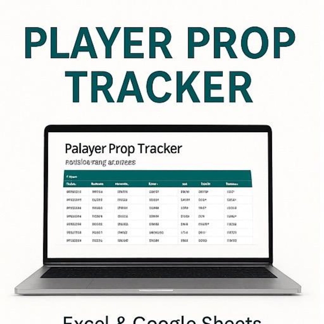 Light Mode Prop Tracker, Excel and Google Sheets, Sports Player Stats ...