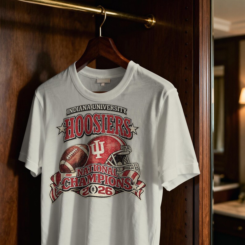 Indiana Hoosiers National Champions 2026 | Vintage Collegiate Football ...